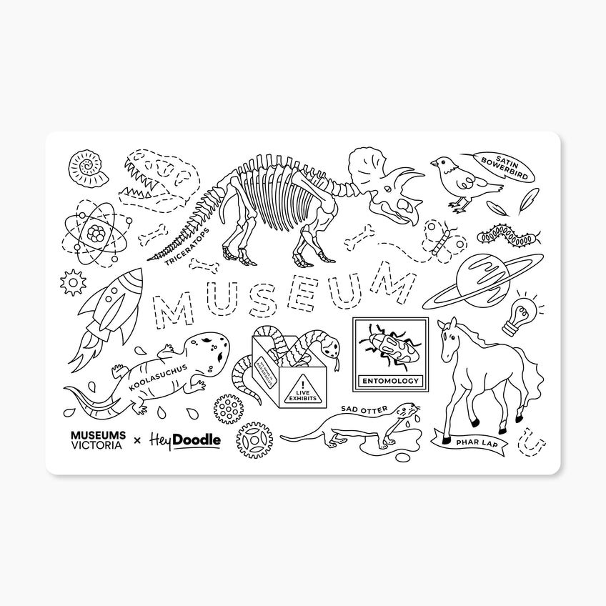 Museum Icons Reusable Minimat – Museums Victoria Store