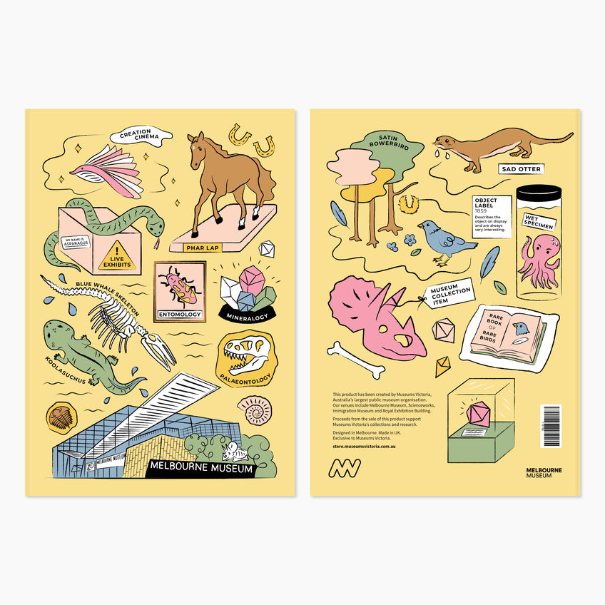 Museum Softcover A5 Notebook – Museums Victoria Store