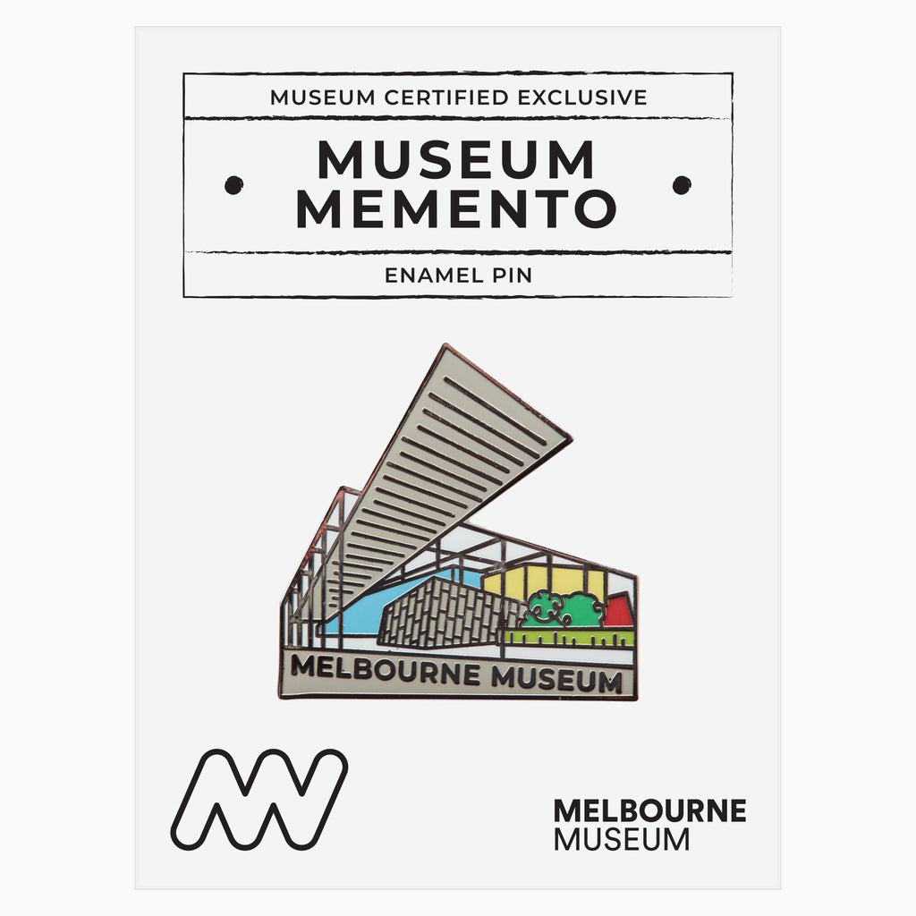 Melbourne Museum Enamel Pin – Museums Victoria Store