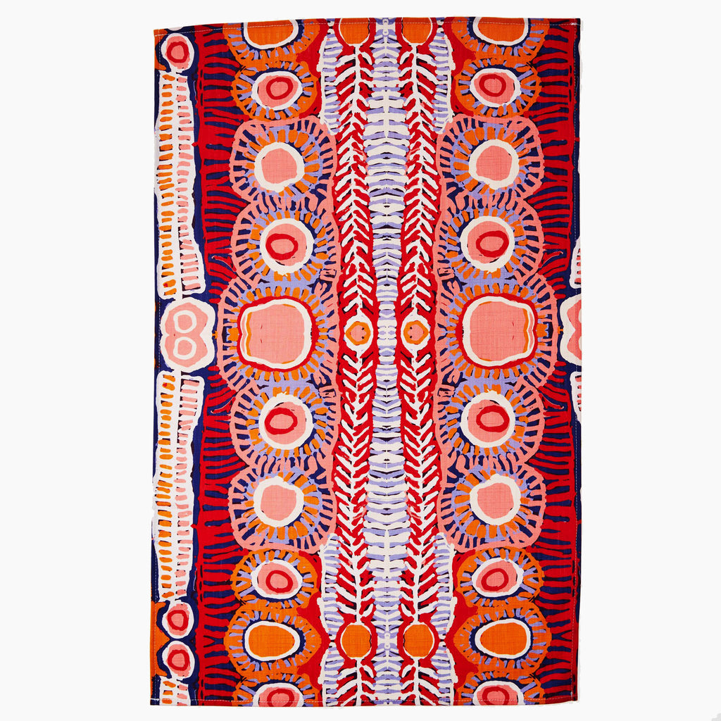 Murdie Morris Indigenous Tea Towel - Museums Victoria Store