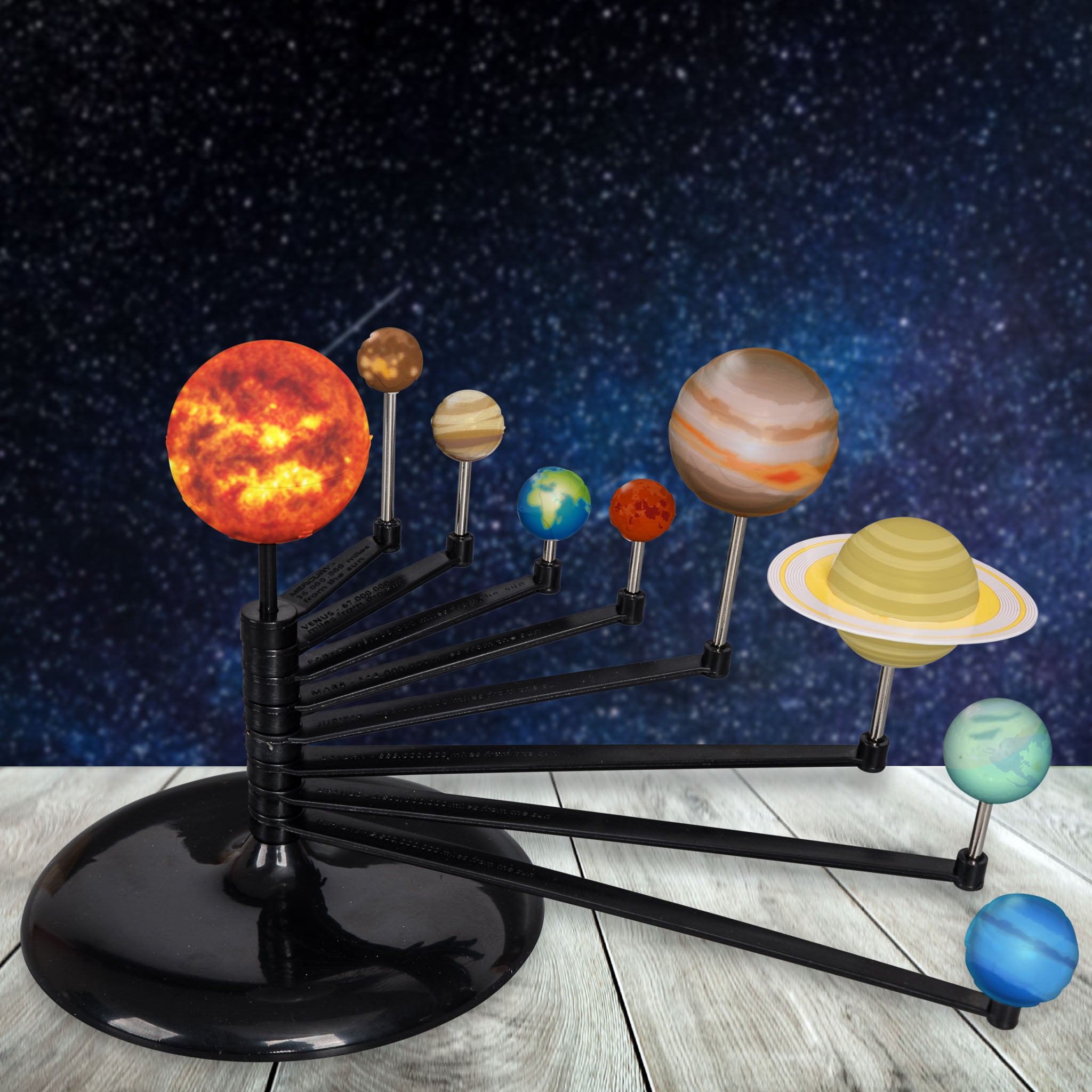 Miniature Solar System Model