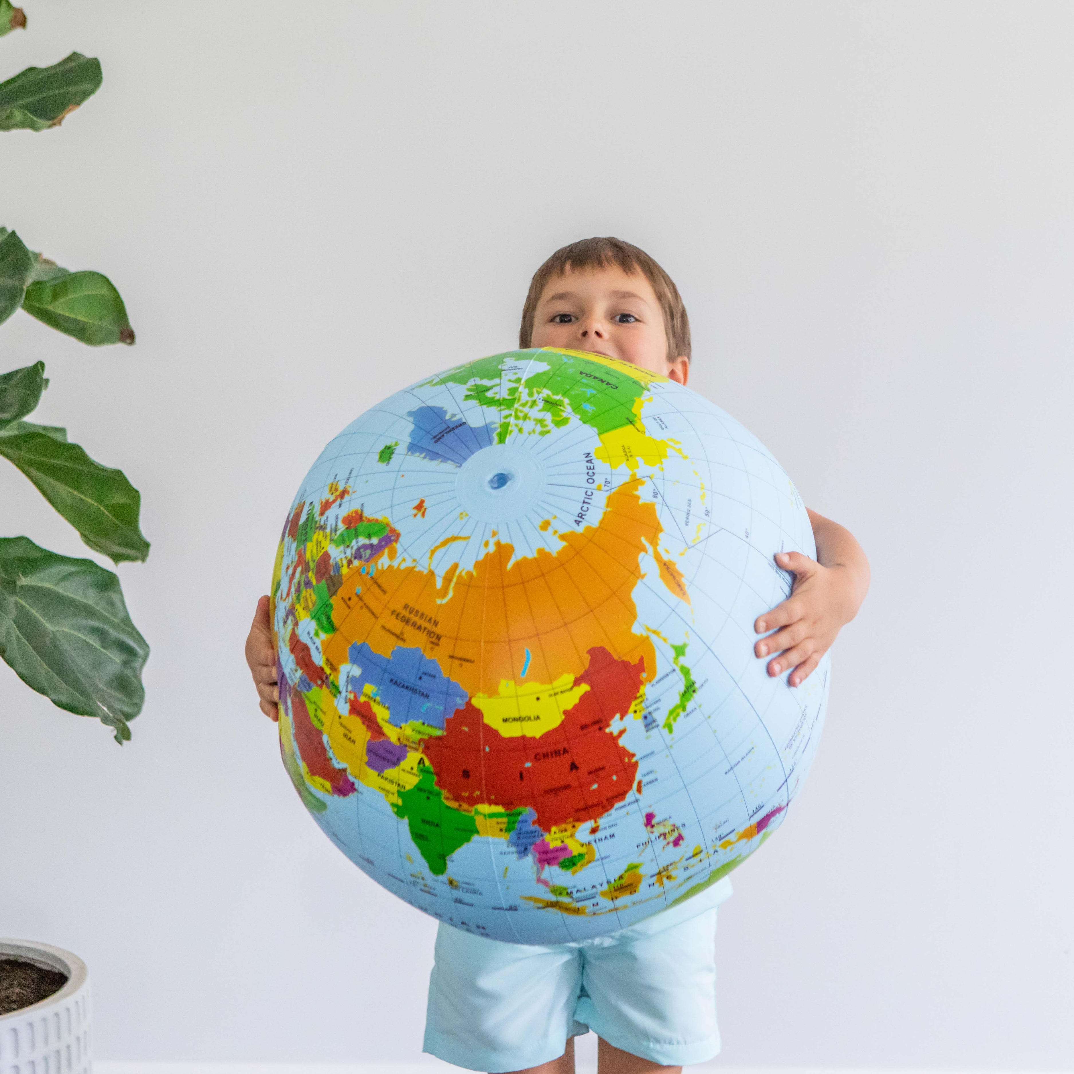 Inflatable World Globe 50cm – Museums Victoria Store