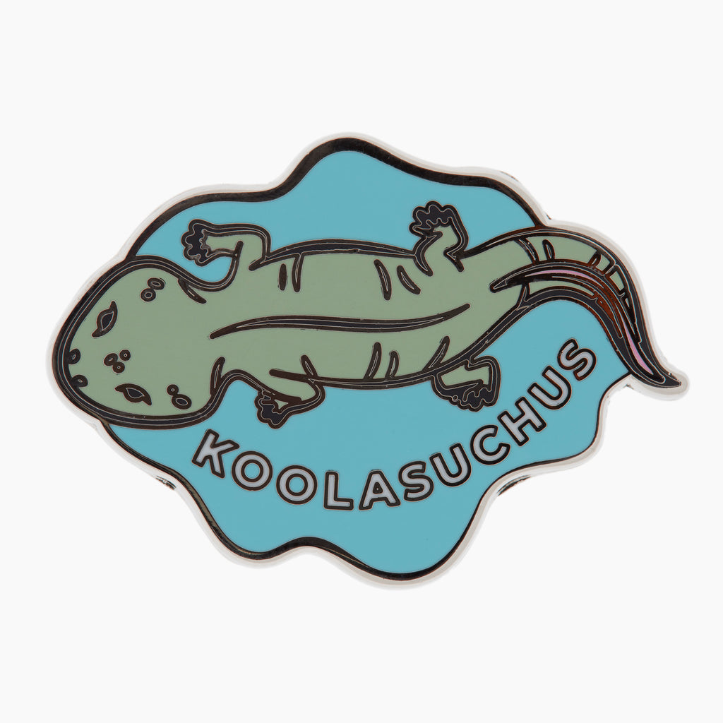 Koolasuchus Enamel Pin – Museums Victoria Store